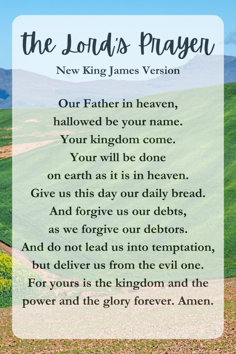 leaning into the Lord's Prayer - Something Splendid